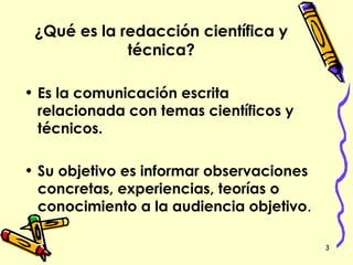 Cualidades De La RedaccióN CientíFica Y TéCnica | PPT