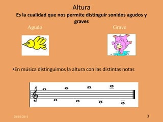 Cualidades del sonido | PPT