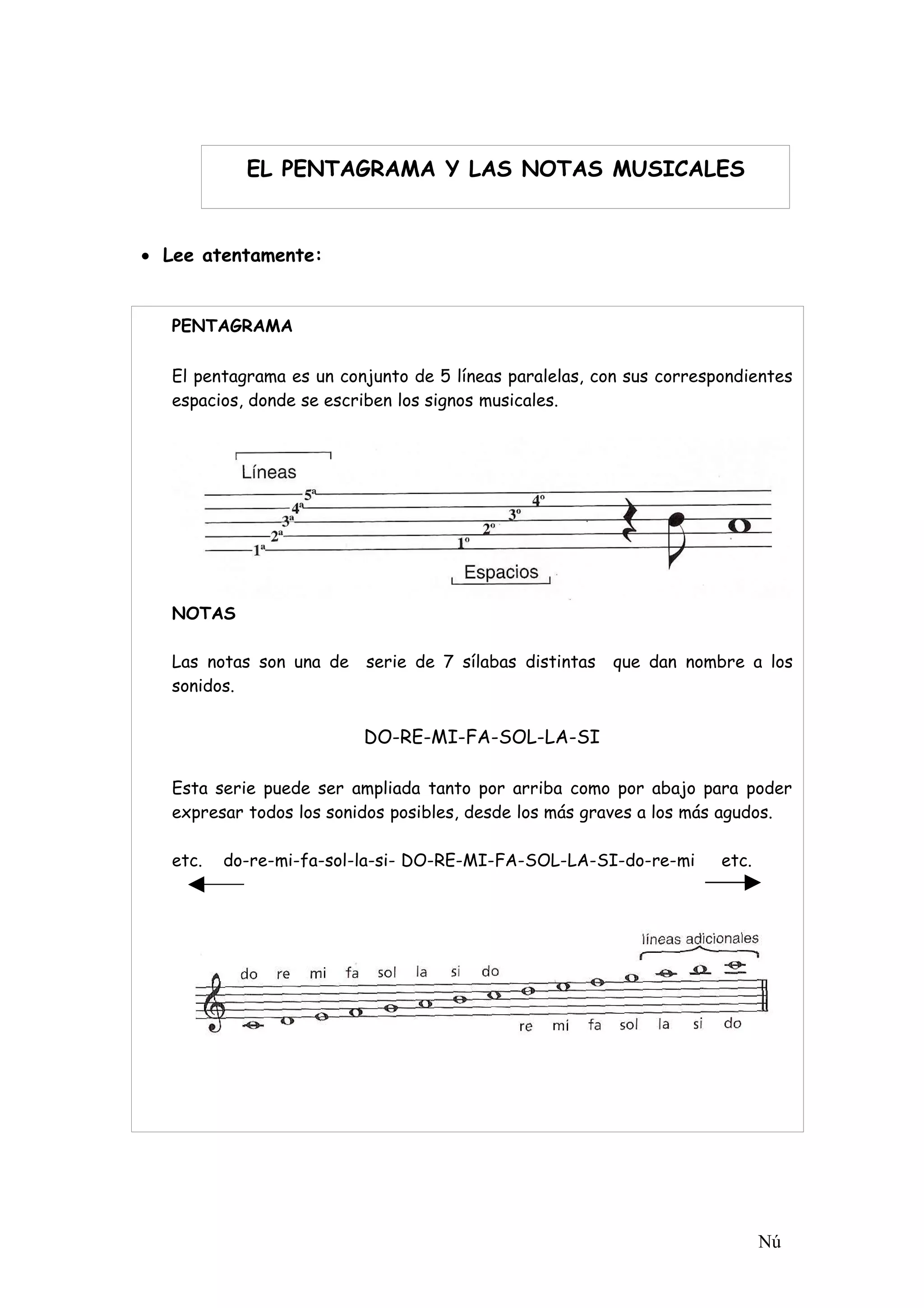 Cualidades Del Sonido: Altura y Notas Musicales | PDF