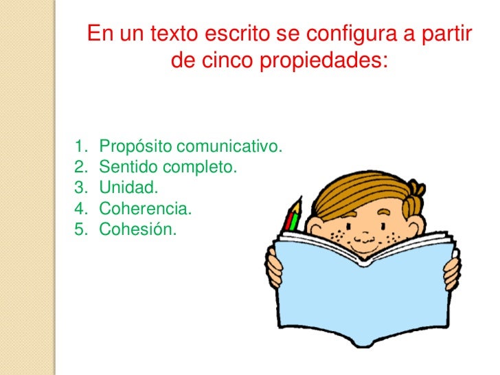 Cualidades De Un Texto Escrito