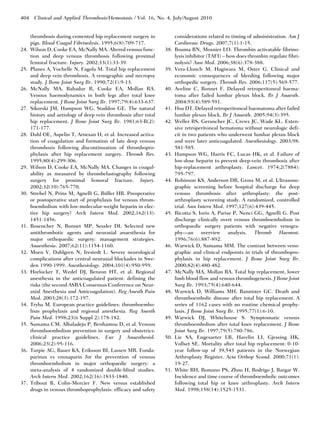 Cuando empeza y cuando parar la profilaxis | PDF