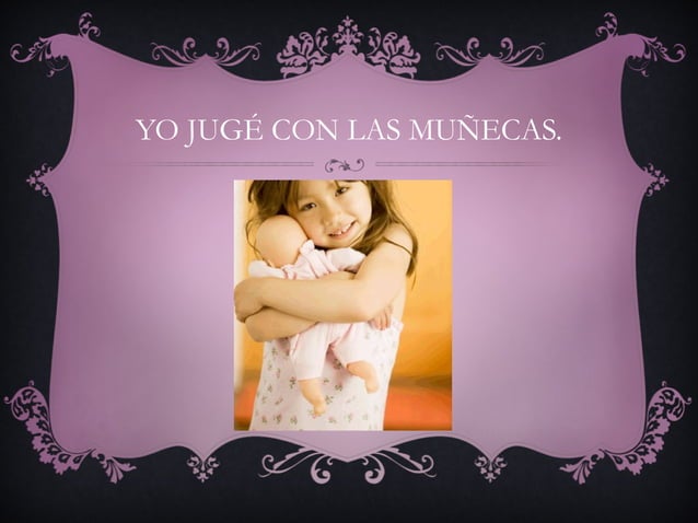 Cuando era niña slide show | PPT