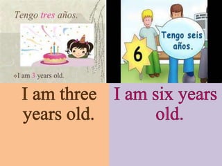 Cuantos anos tienes | PPTX