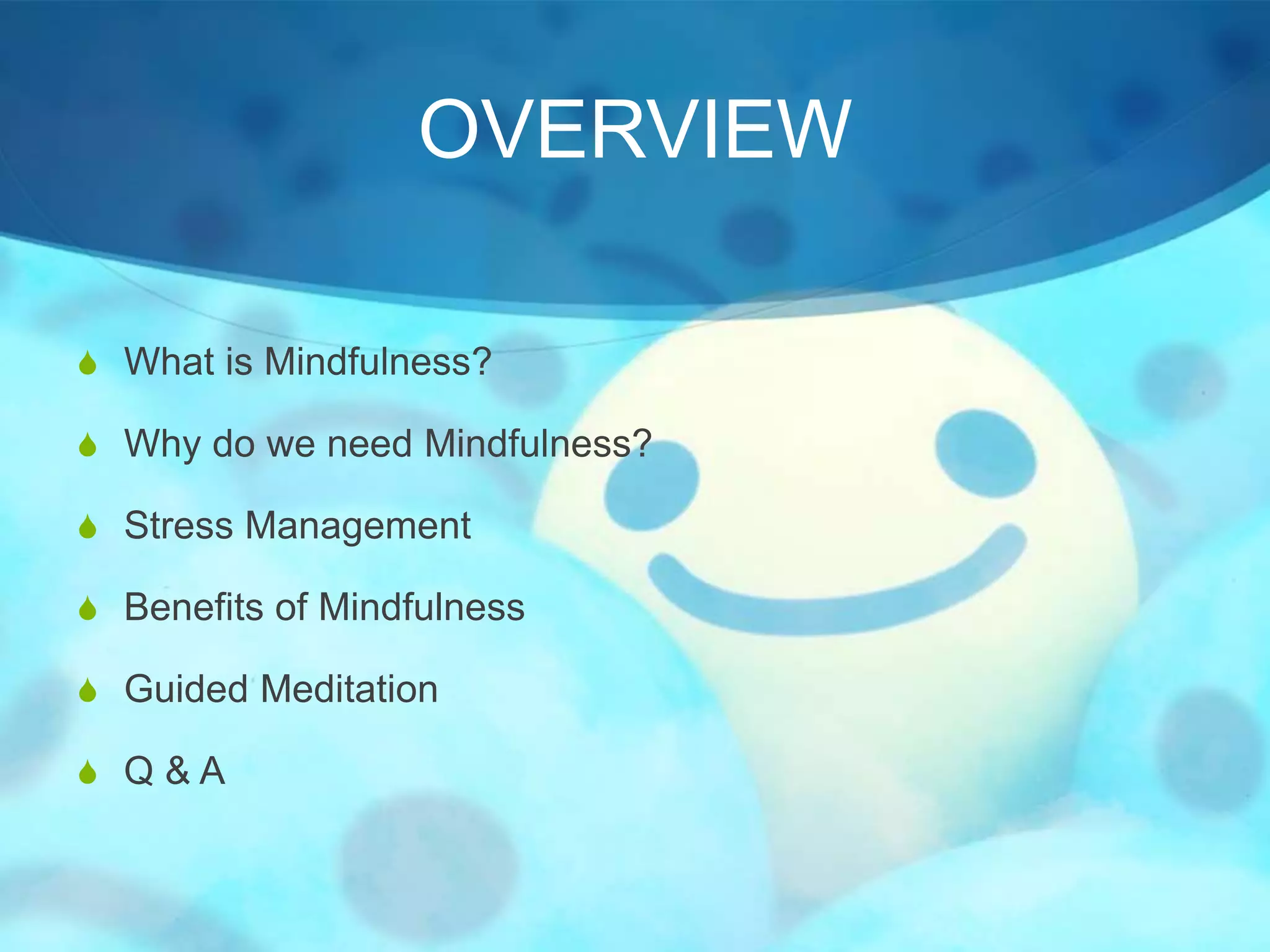 Introduction to Mindfulness workshop for Credit Union Australia | PPT