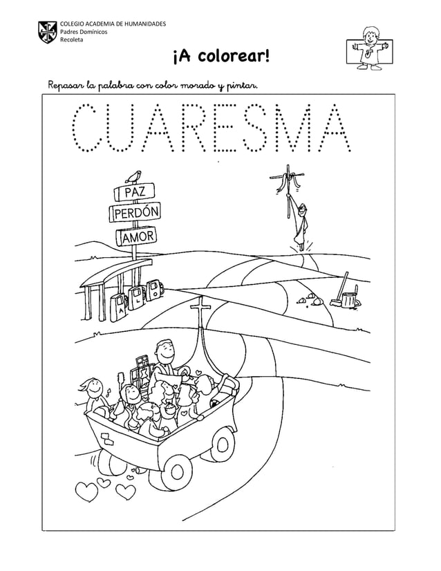 Cuaresma Quaresima Fano Misericordia Segundo Odresnuevos Colorare ...