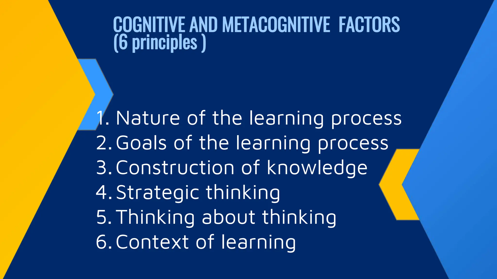 Report in Facilitating Learner Centered Teaching | PPT