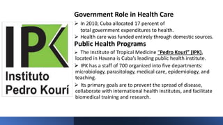 Cuba Health Care System, by Imrana Mumtaz.pptx