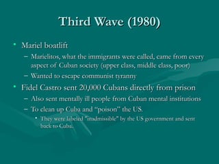 Cuban immigration | PPT