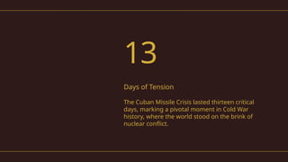 Cuban Missile Crisis (1962) The Cold War Era | PPTX