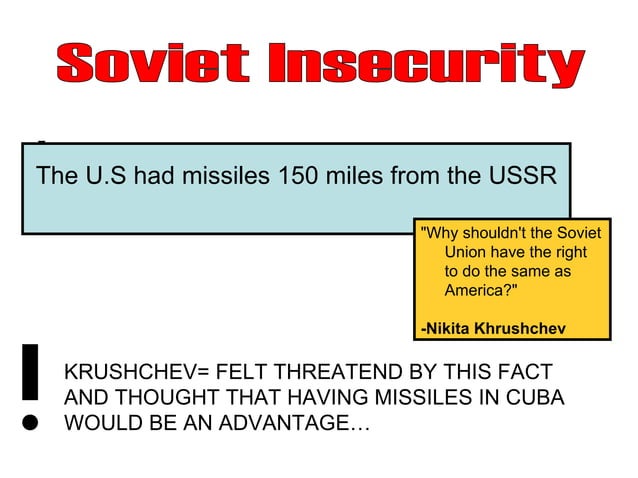 Cuban Missile Crisis | PPT