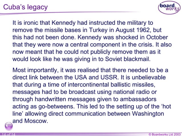 Cuban missile crisis | PPT
