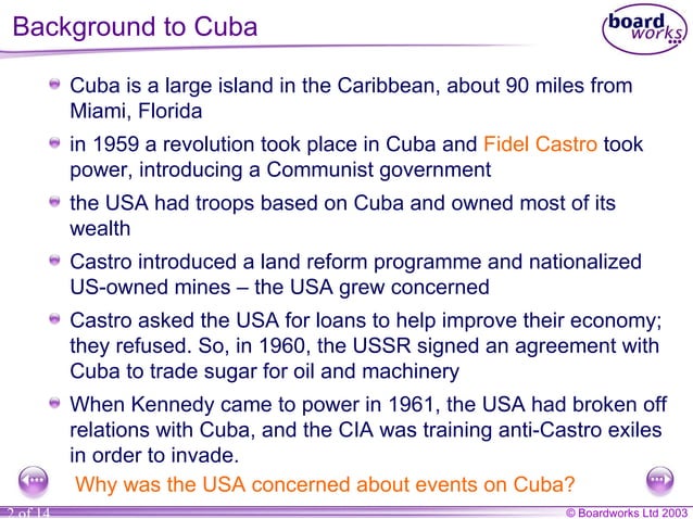 Cuban missile crisis | PPT