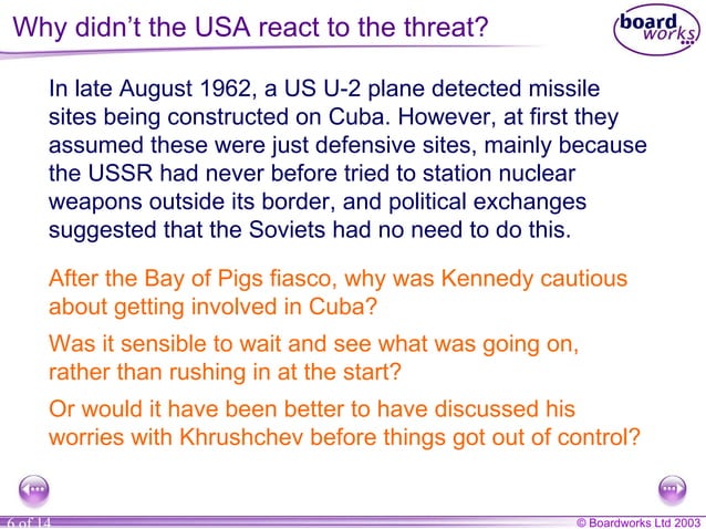 Cuban missile crisis | PPT