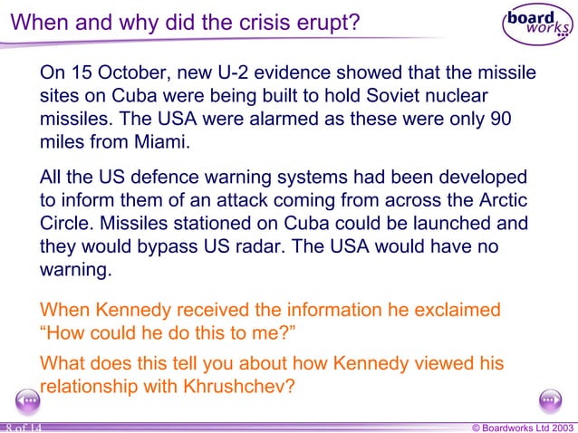 Cuban missile crisis | PPT