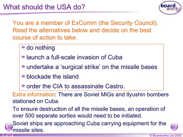 Cuban missile crisis | PPT