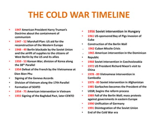 COLD WAR POLITICS | PPTX
