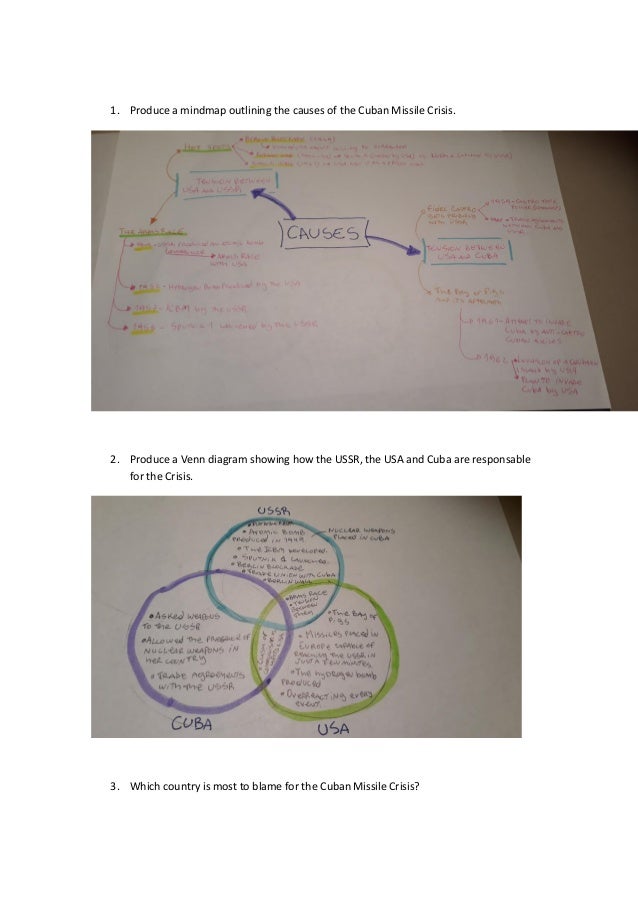 Cuban missile crisis
