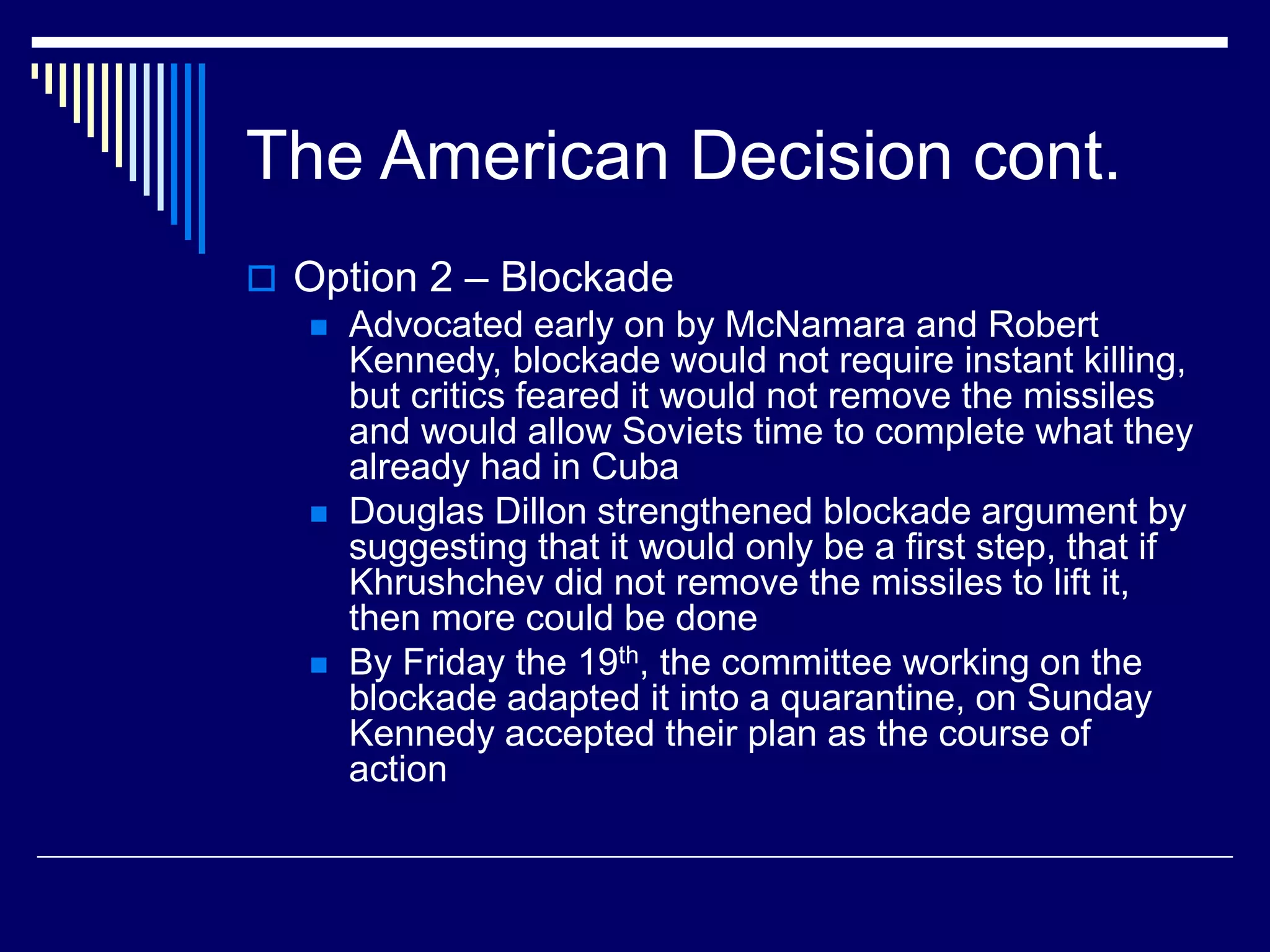 Cuban missile crisis | PPT