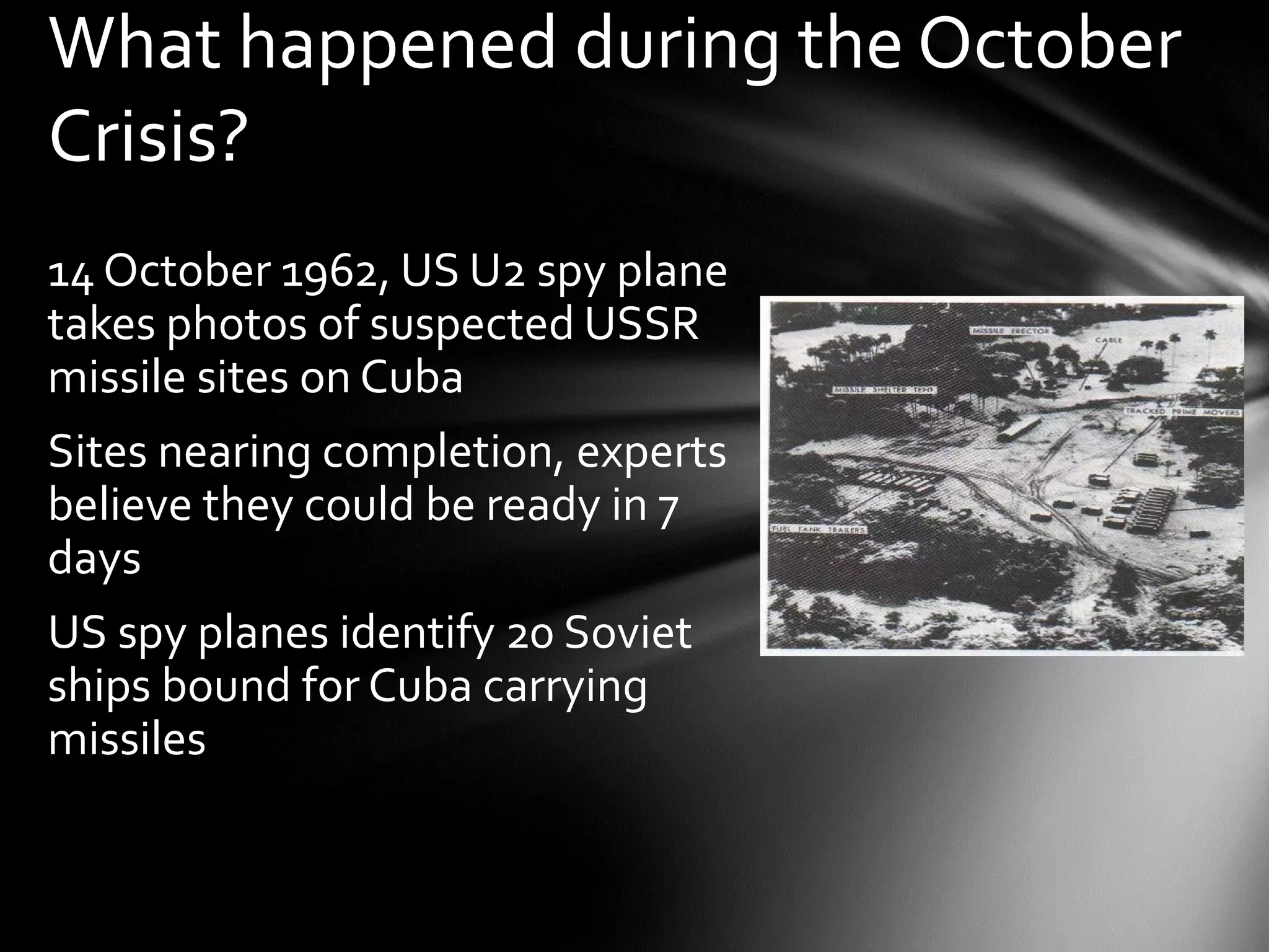 Cuban missile crisis _ lesson Slides | PPT