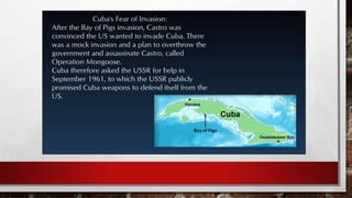 The Cold War, the Cuban Missiles 1962.ppt