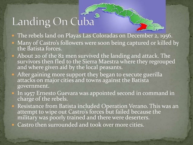 Cuban Revolution | PPSX