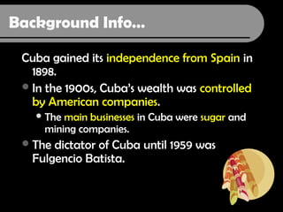 Cuban revolution | PPT