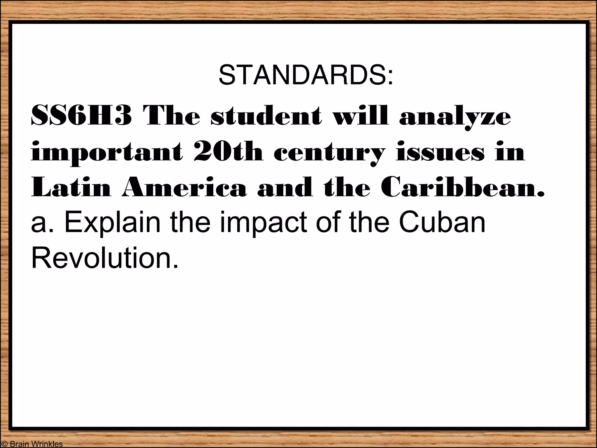 Cuban revolution 1 | PPT