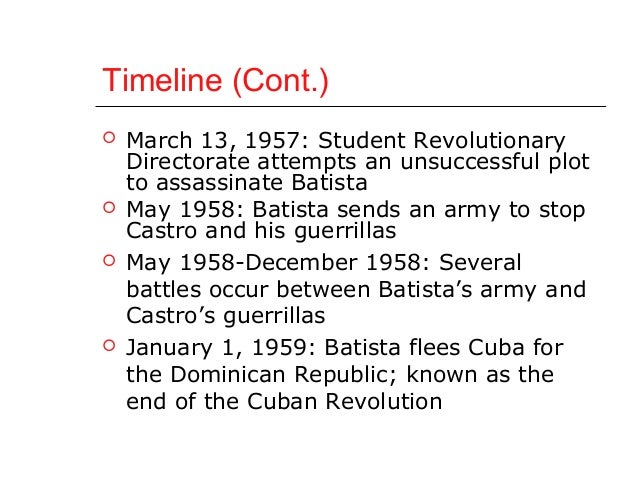 Cuban revolution 1953 1959