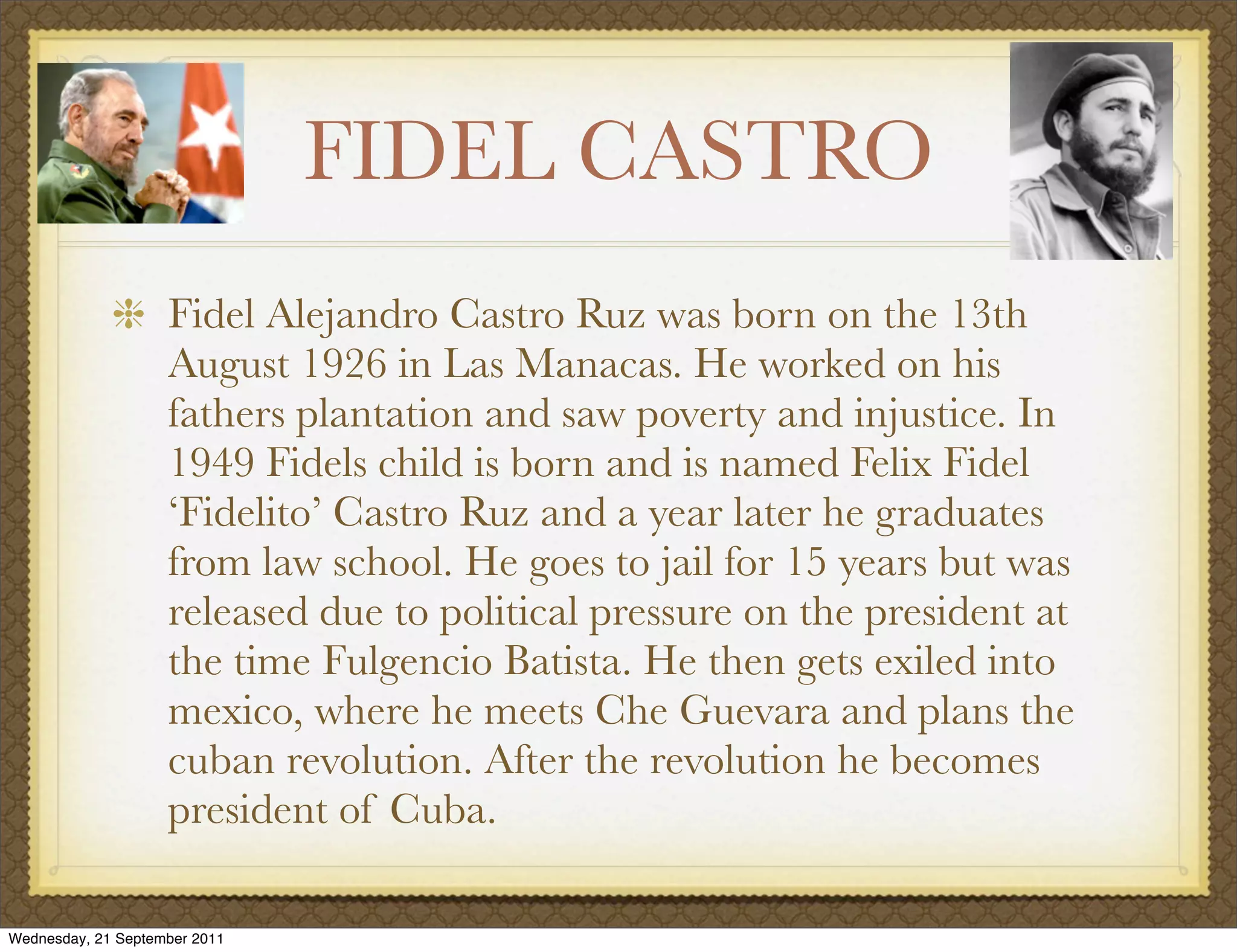 Cuban revolution powerpoint | PDF