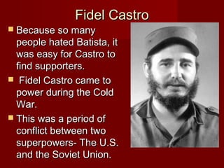 Cuban Revolution | PPT