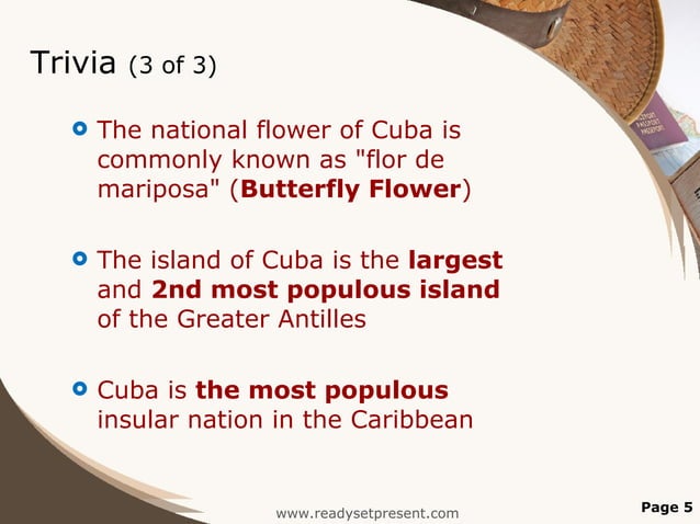 Cuba Powerpoint Country | PPT