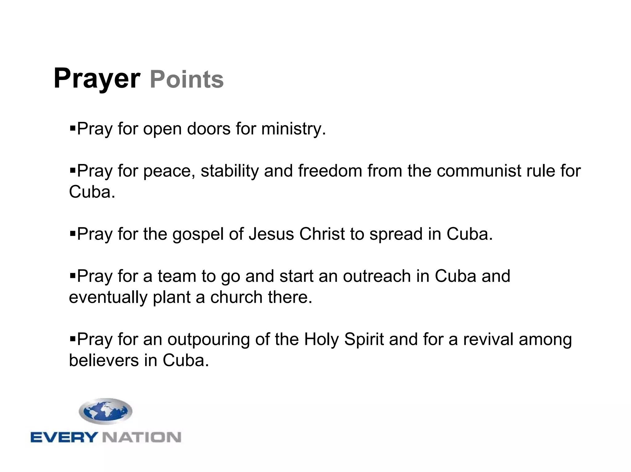 Pray for Cuba | PDF
