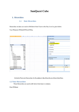 SunQuest SSAS Cube Document | DOCX