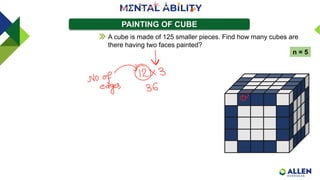 CUBE mental ability classs 10 ppt maths | PDF