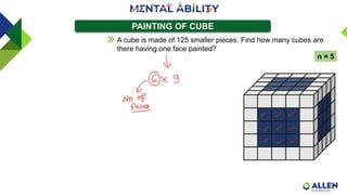 CUBE mental ability classs 10 ppt maths | PDF