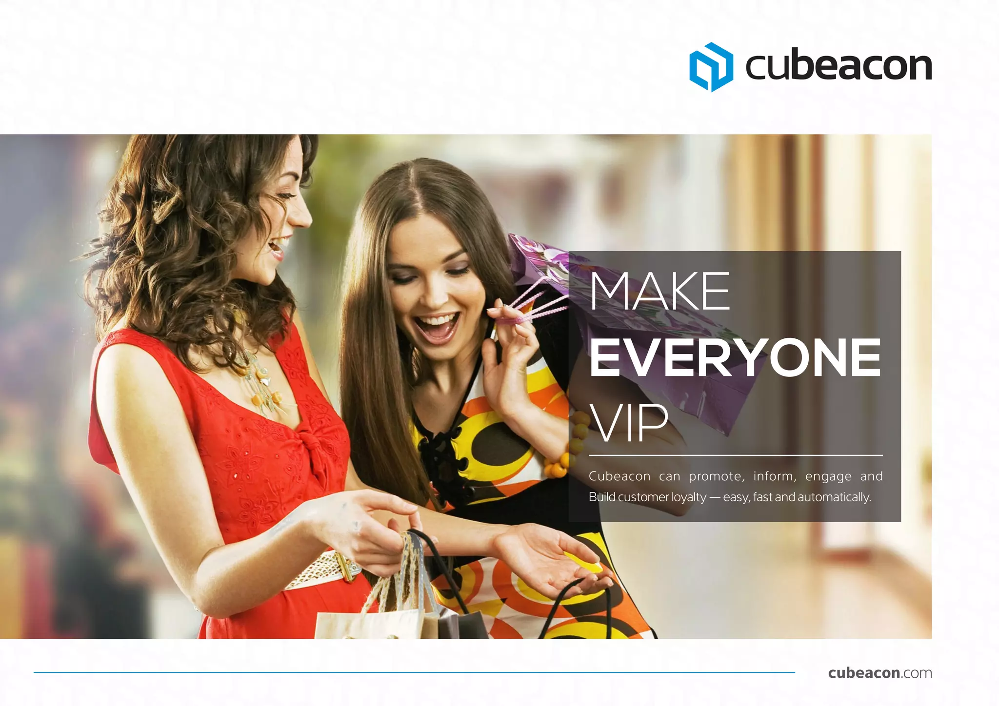 Cubeacon iBeacon Platform and BackEnd as a Service | PPT