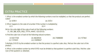 Cube and cube roots converted-converted | PPT