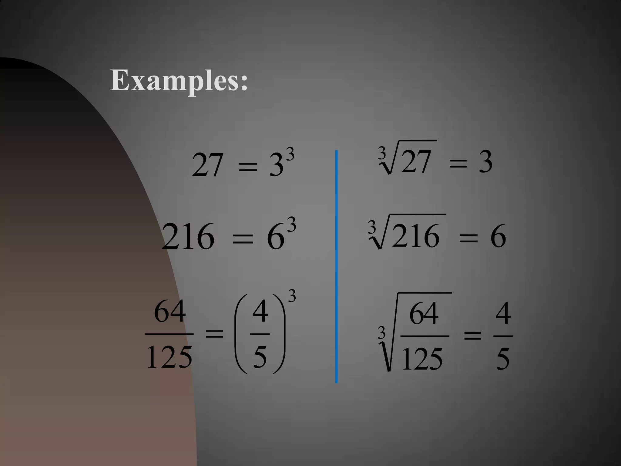 Cube and cube roots by manpreet | PPTX