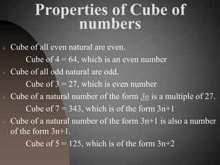 Cube and cube roots by manpreet | PPTX