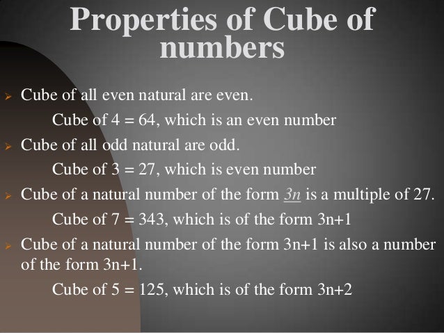 Cube and cube roots by manpreet
