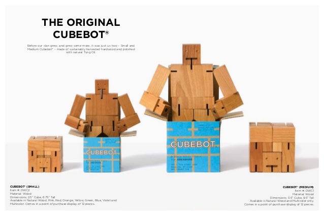 Cubebot Catalog 2013