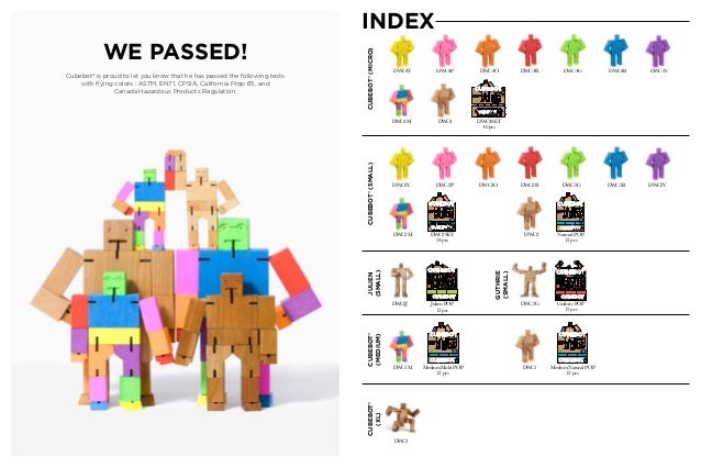 Cubebot Catalog 2013