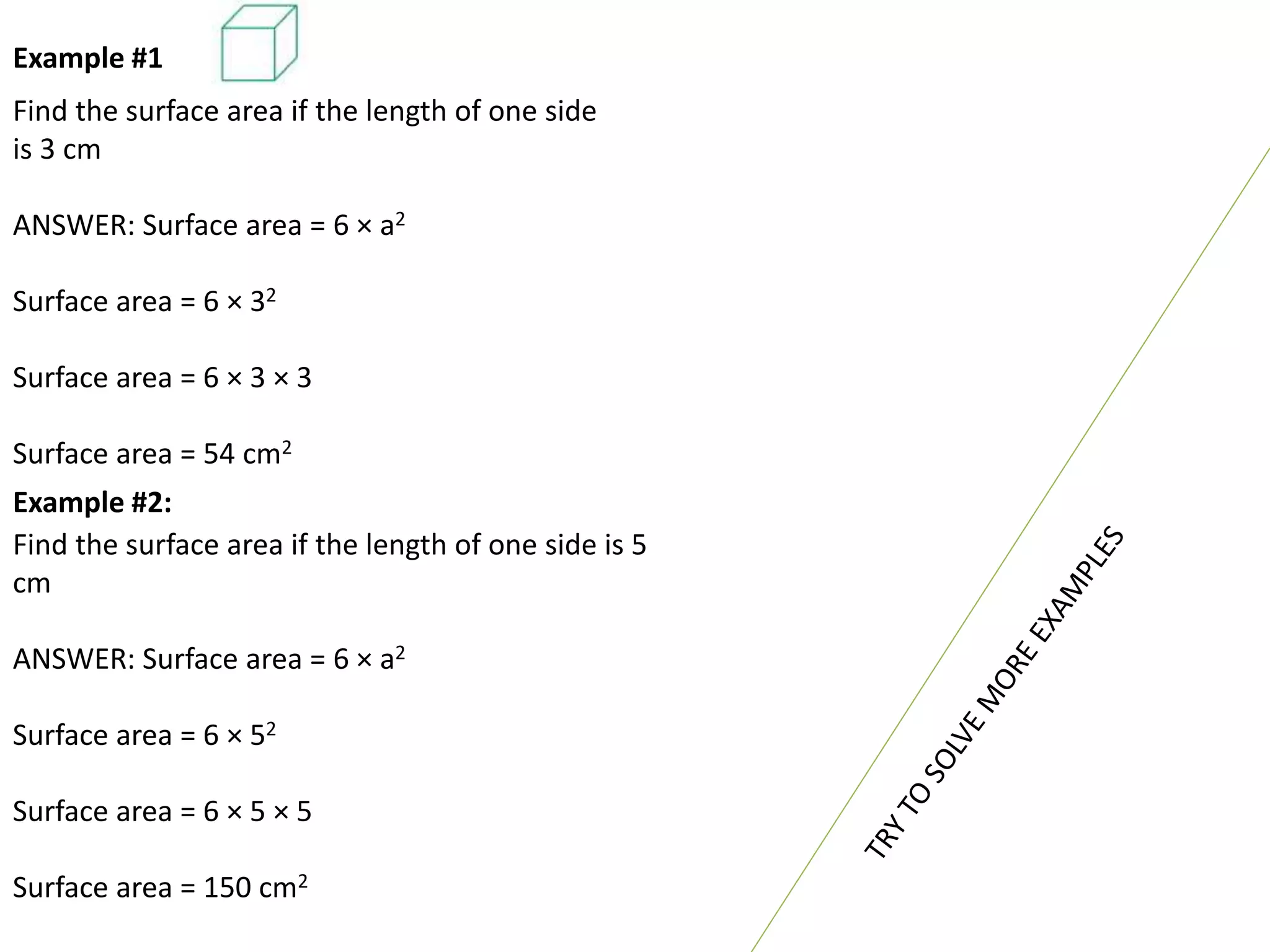Cube, cuboid and cylinder | PPTX