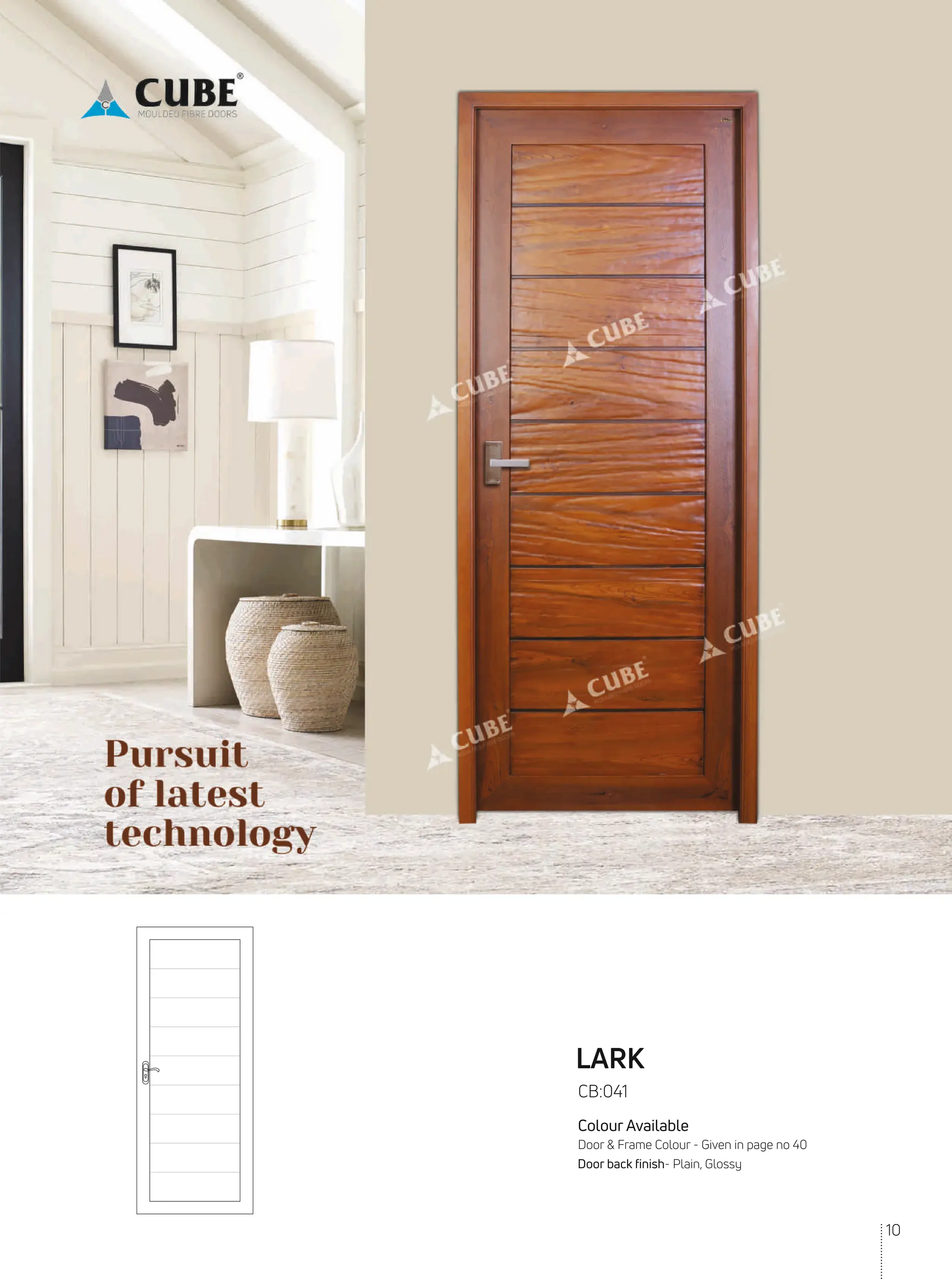Cube Doors Catalogue | Modern Waterproof FRP Fiber Bathroom Door ...
