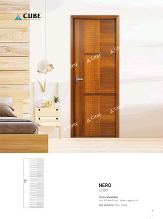 Cube Doors Catalogue | Modern Waterproof FRP Fiber Bathroom Door ...