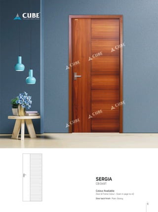 Cube Doors Catalogue | Modern Waterproof FRP Fiber Bathroom Door ...