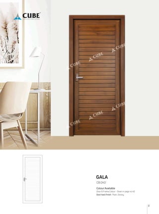 Cube Doors Catalogue | Modern Waterproof FRP Fiber Bathroom Door ...