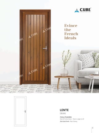 Cube Doors Catalogue | Modern Waterproof FRP Fiber Bathroom Door ...