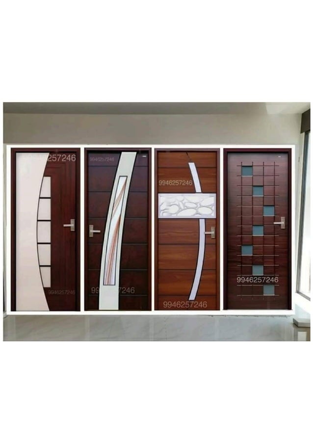 Cube fiber bathroom door designs with catalogue in kerala | PDF