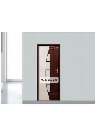 Cube fiber bathroom door designs with catalogue in kerala | PDF